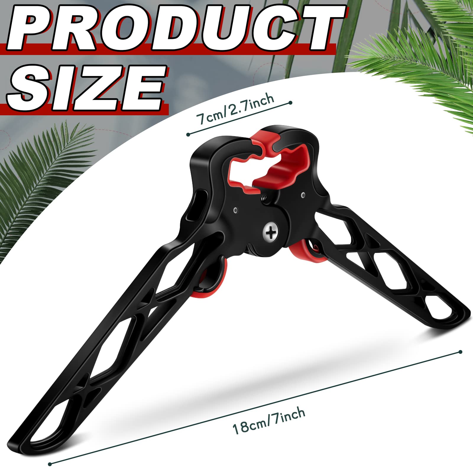 Lewtemi 2 Pcs Arrow Saw Archery Bow Stand Folding Portable Bow Stand for Compound Bow Limb Clamp Kick Stand Holder for Hunting Target Shooting Sports Accessories