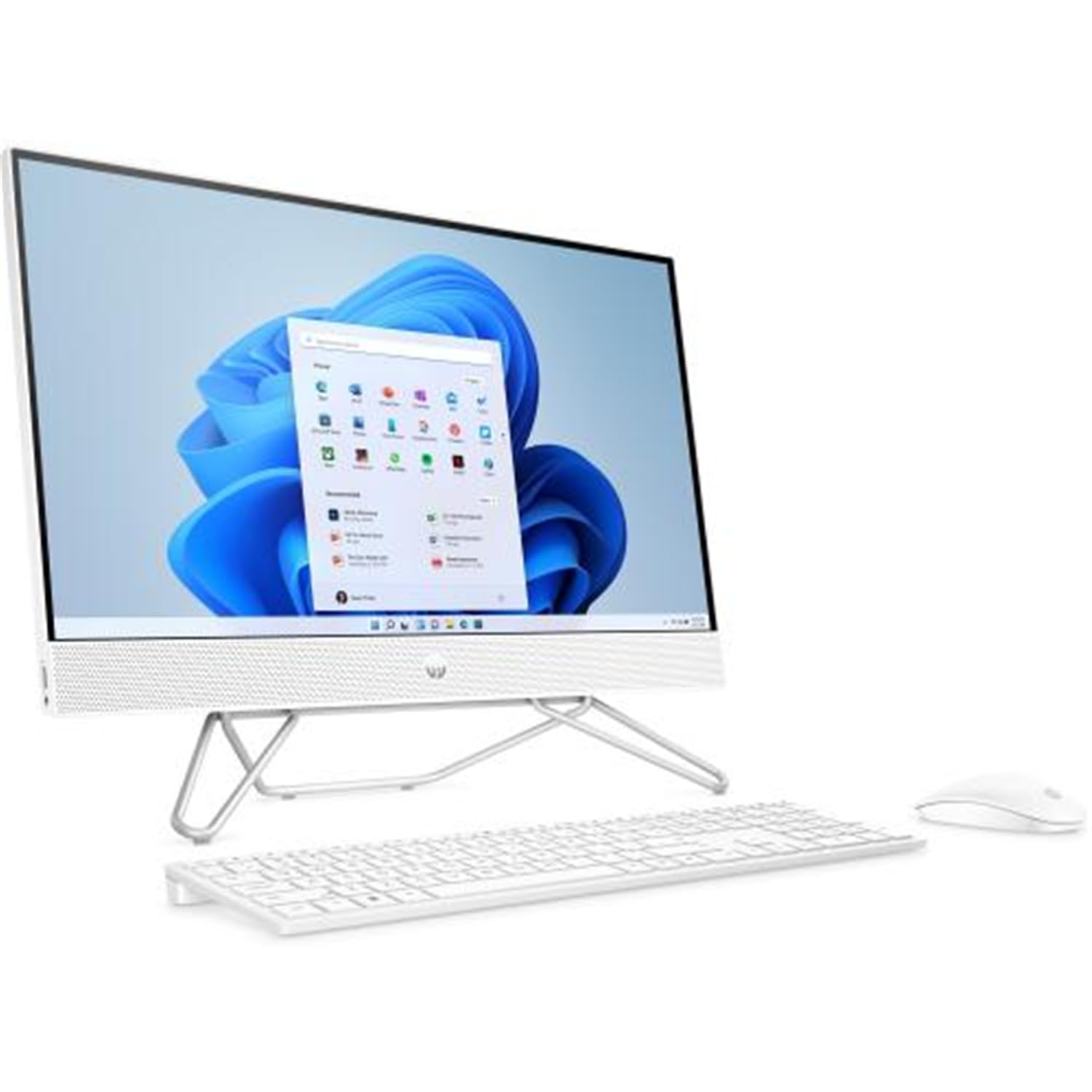 HP 2023 24 23.8" Touchscreen FHD Business All-in-One Desktop Computer, Intel Pentium Silver J5040, 32GB DDR4 RAM, 1TB PCIe SSD, WiFi 6, BT 5.2, Keyboard + Mouse, White, Windows 11 Pro, BROAG Stylus