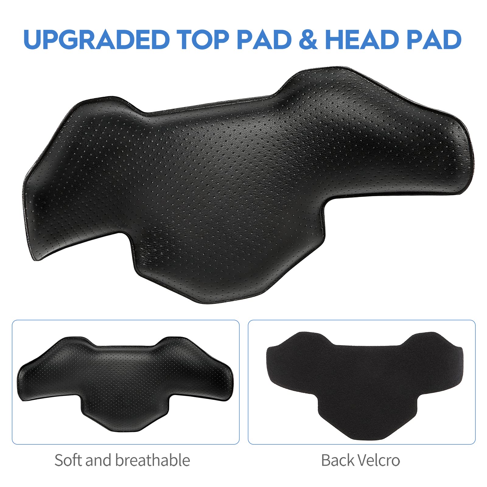 Head Strap for Oculus Quest 2 Vr Headset, Comfortable Headrest Design, Adjustable Head Strap, Fit Official Quest 2 Carrying Case