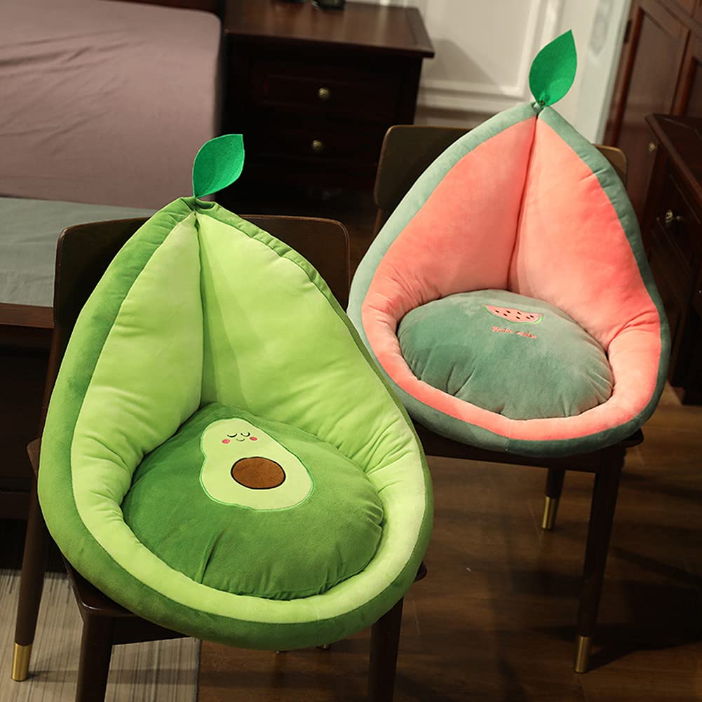 Kelendle Seat Cushion Plush Cat Lazy Sofa Office Chair Cushion Warm Floor Mat Cute Seat Pillow Cozy Floor Cushion with Backrest for Dining Room Bedroom Lumbar Support Pillow Health Building