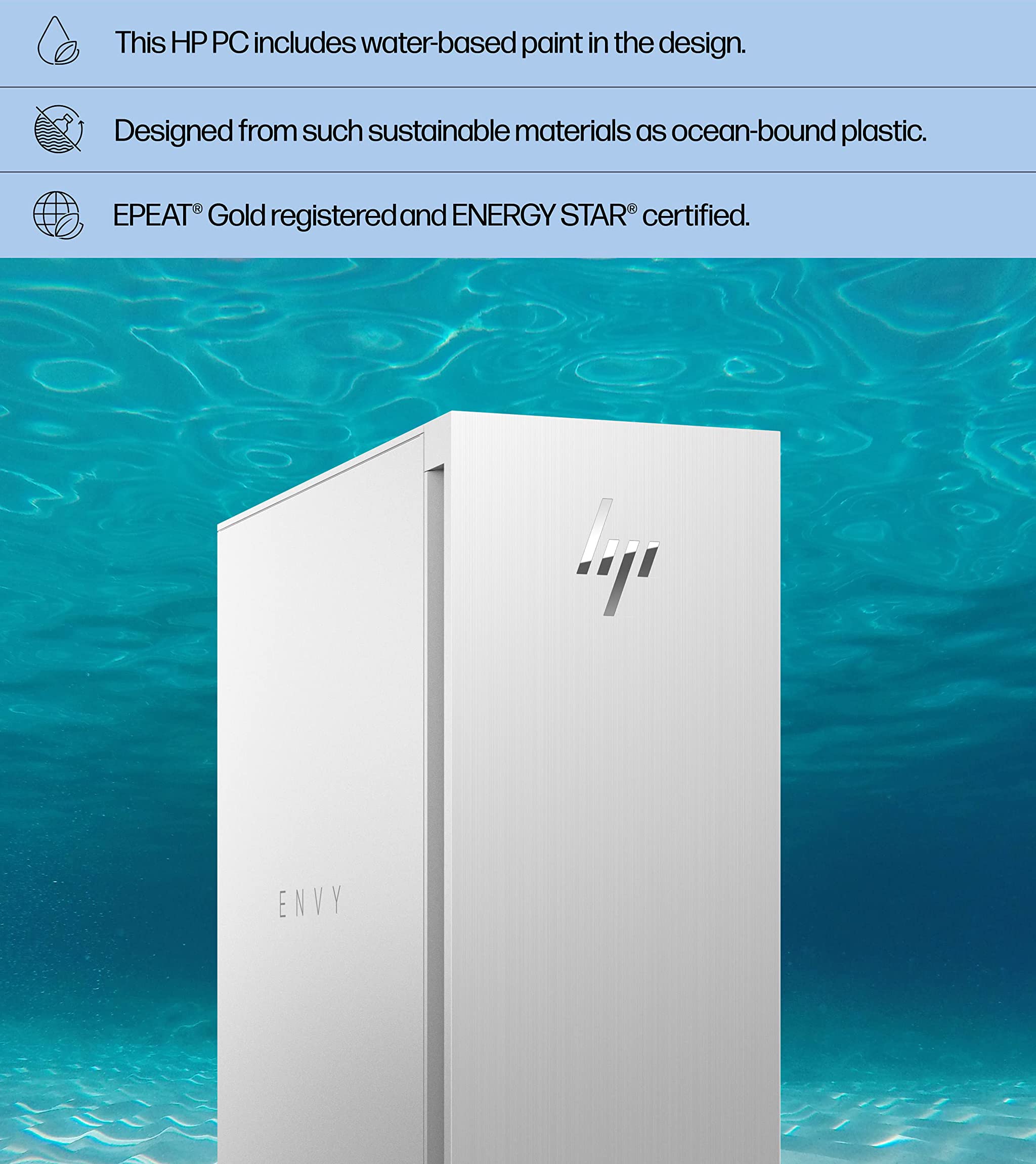 HP 2023 Envy Gaming Tower Business Desktop Computer, 12th Gen Intel 16-Core i9-12900, 64GB DDR4 RAM, 4TB SSD, GeForce RTX 3070 8GB GDDR6, WiFi 6, Bluetooth, Windows 11 Pro, BROAG 64GB Flash Drive