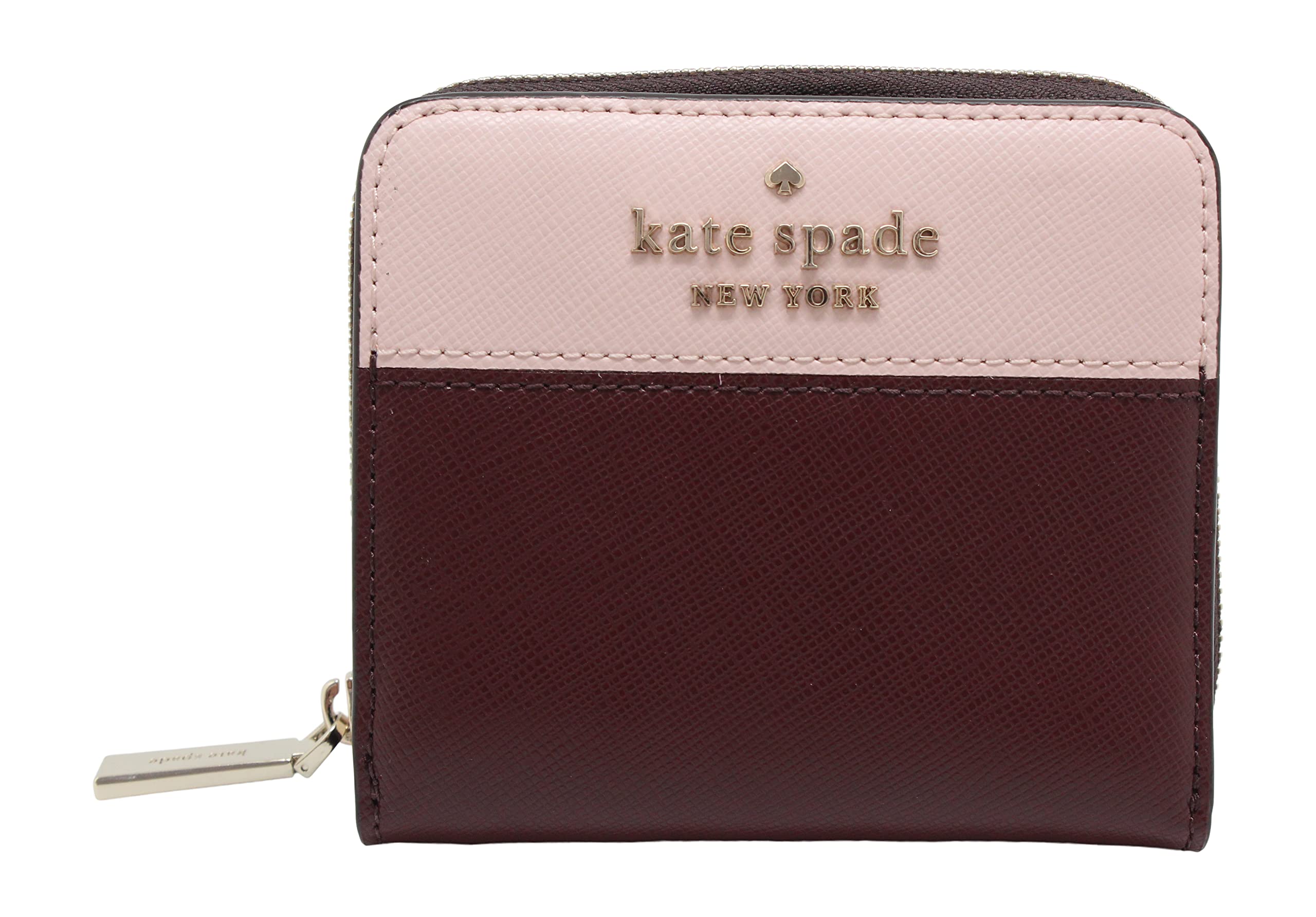 Kate Spade New York Staci Small Zip Around Wallet Rose Smoke