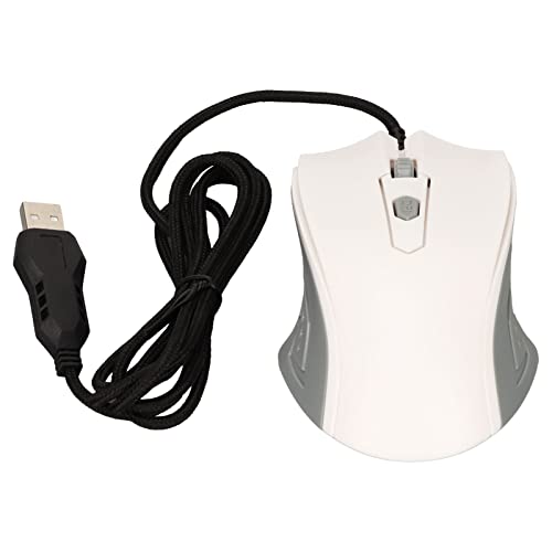 Jakoo AI Audio Input Mouse Wired Mouse Supports Universal AI Audio Input. Ergonomic Design DPI for Gaming Mute Key