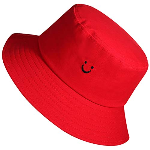 MaxNova Bucket Hats Summer Travel Beach Sun Hat Embroidery Visor Outdoor Cap Unisex 2pack