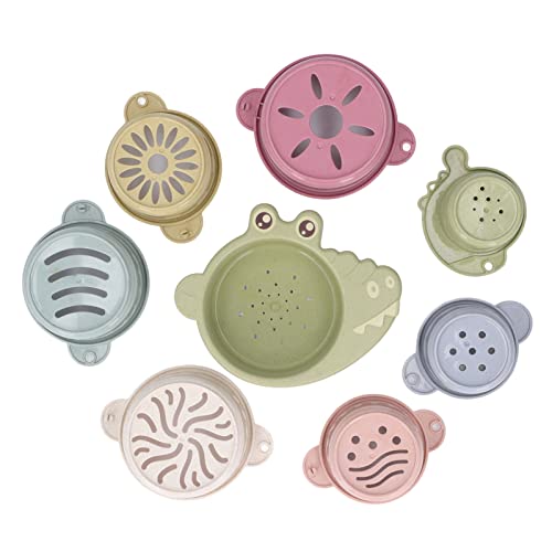 KUIDAMOS Stacking Cups, Early Educational Baby Building Cups Toys for Daily Playing