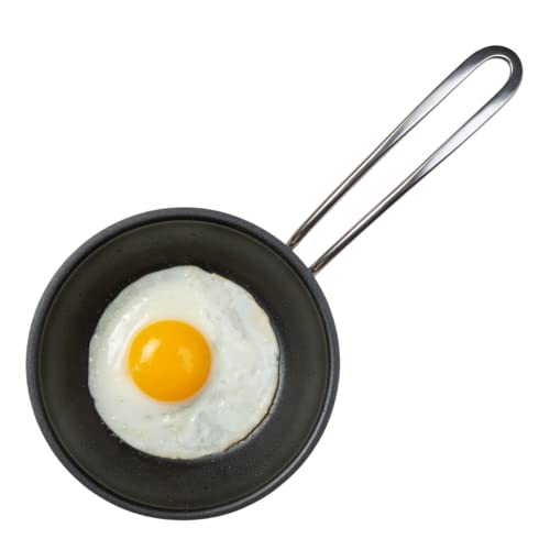 Küchenprofi Capri Stainless Steel Nonstick Mini Fry Pan/Skillet Perfect for Making 1 Egg, 5.5"