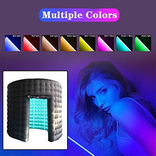 Inflatable Background Wall Suitable for 360 Photo Booth Machine with Silver Reflective Background 158inch Customize Logo Suitable for 360 Photo Booth Machines/Show Parties/Wedding Photography