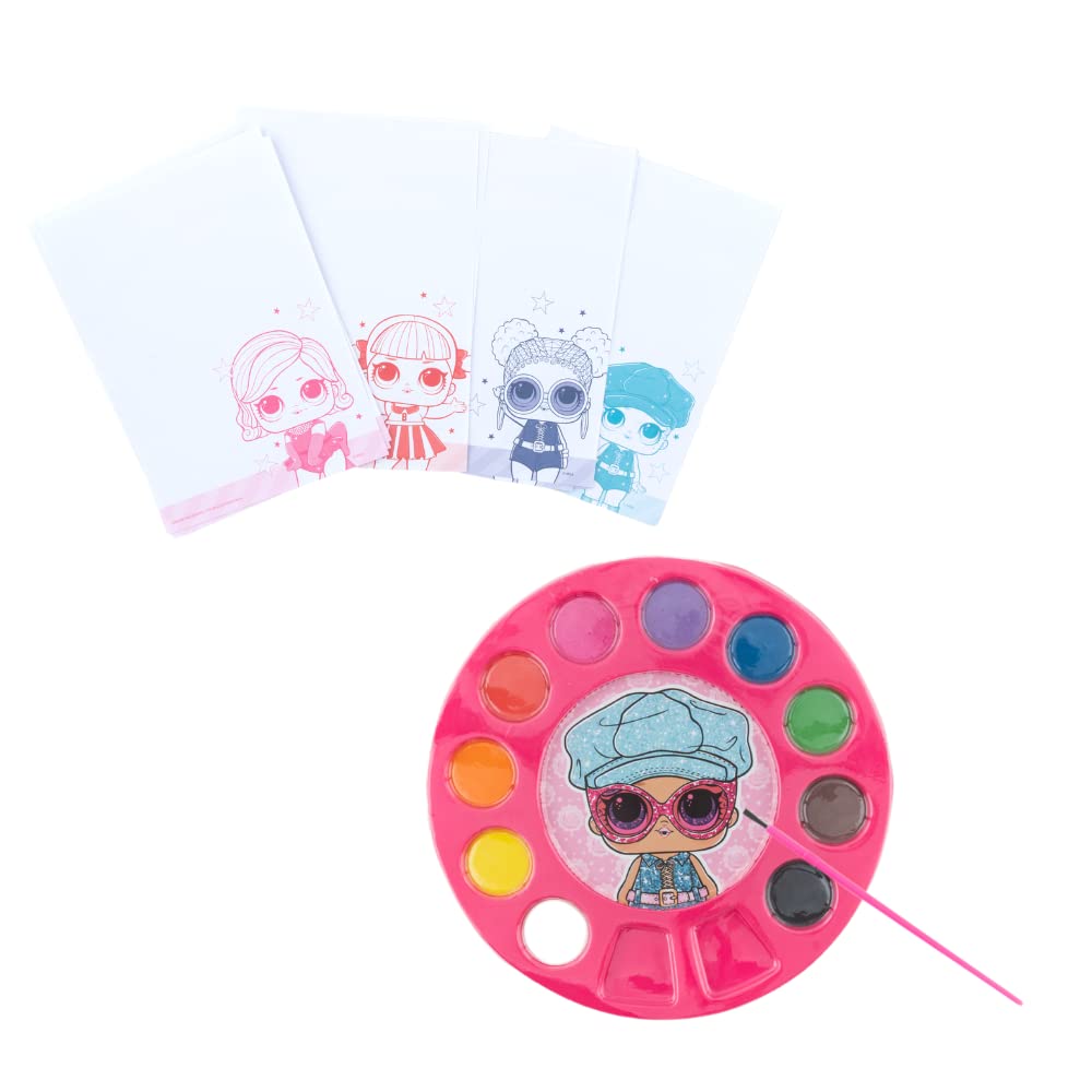 LOL Surprise Creativity Fun Kids Art Set for Coloring, Painting, and Crafts