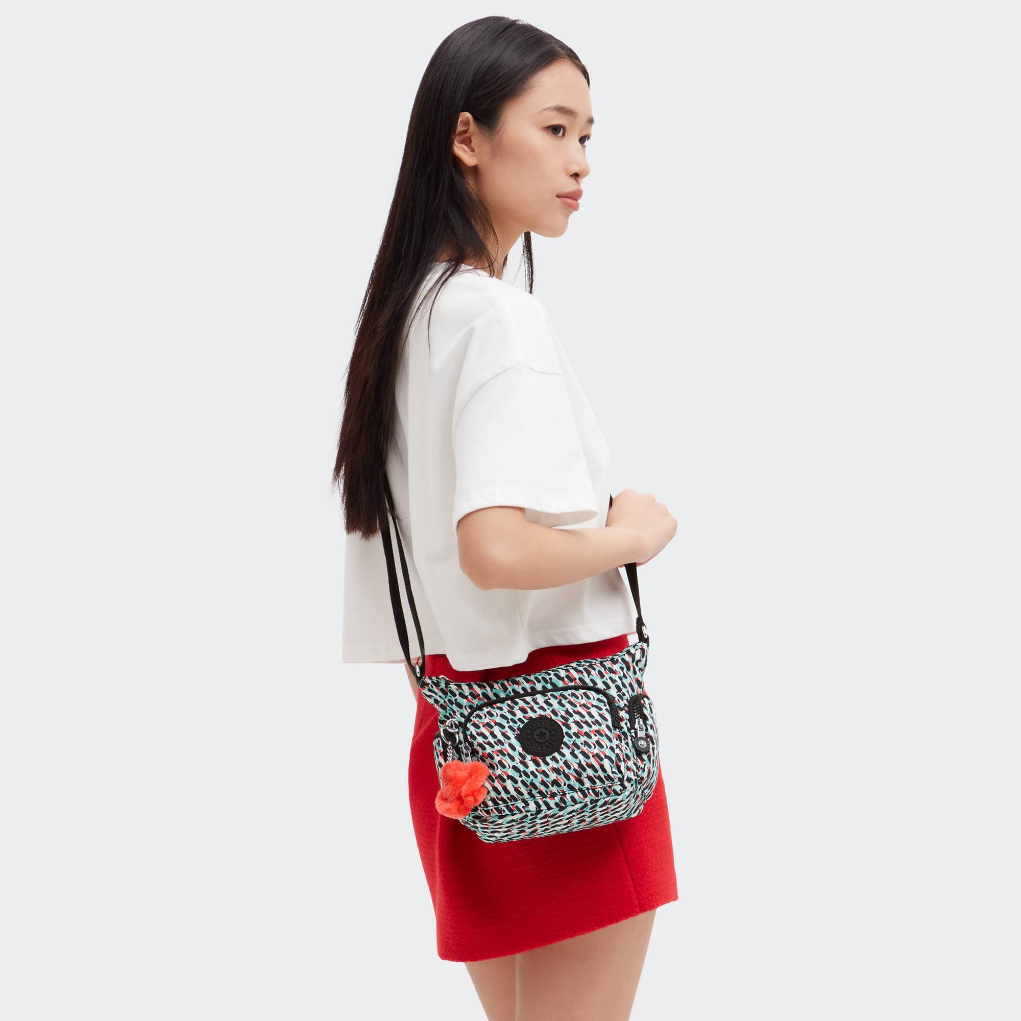 Kipling Gabbie Mini Crossbody Bag Nocturnal Grey