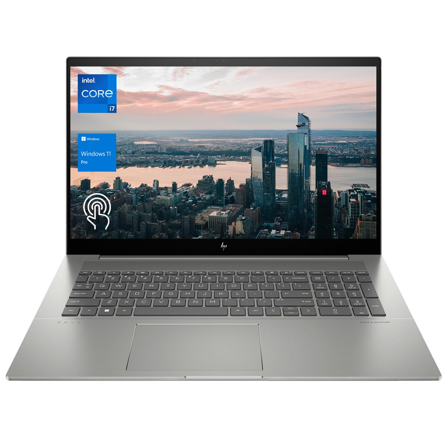 HP 2023 Latest Envy 17T Premium Business Laptop, 17.3" FHD Touchscreen, Intel Core i7-13700H, 32GB RAM, 2TB SSD, Webcam, HDMI, Wi-Fi 6, Backlit Keyboard, Windows 11 Pro