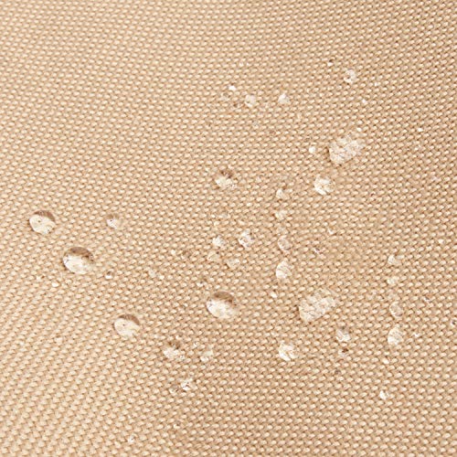 Modern Leisure Water-Resistant, 35 in Patio Fire Pit Cover, inch, Beige,Khaki