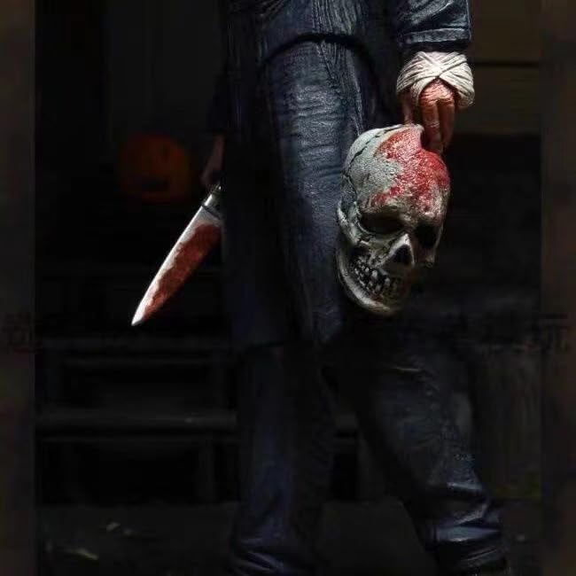 JESSIEJIE 2023 New VersionHollywood Movie Killer Action Figure (3rd Generation) Halloween Horror Figure Inch
