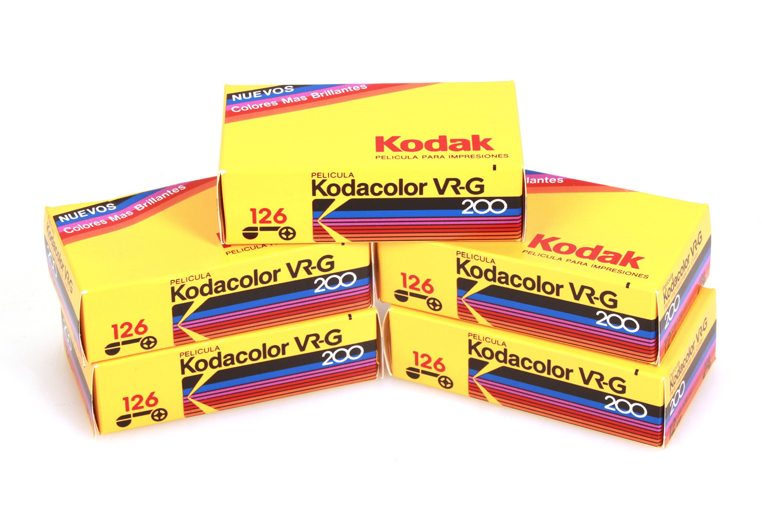 KODACOLOR VR-G 200 126 Film New Old Stock Set of 5