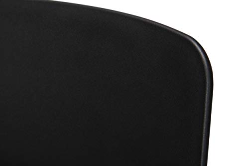 HON Basyx Contempo Guest Stool, 2 Pack, Black/Charcoal