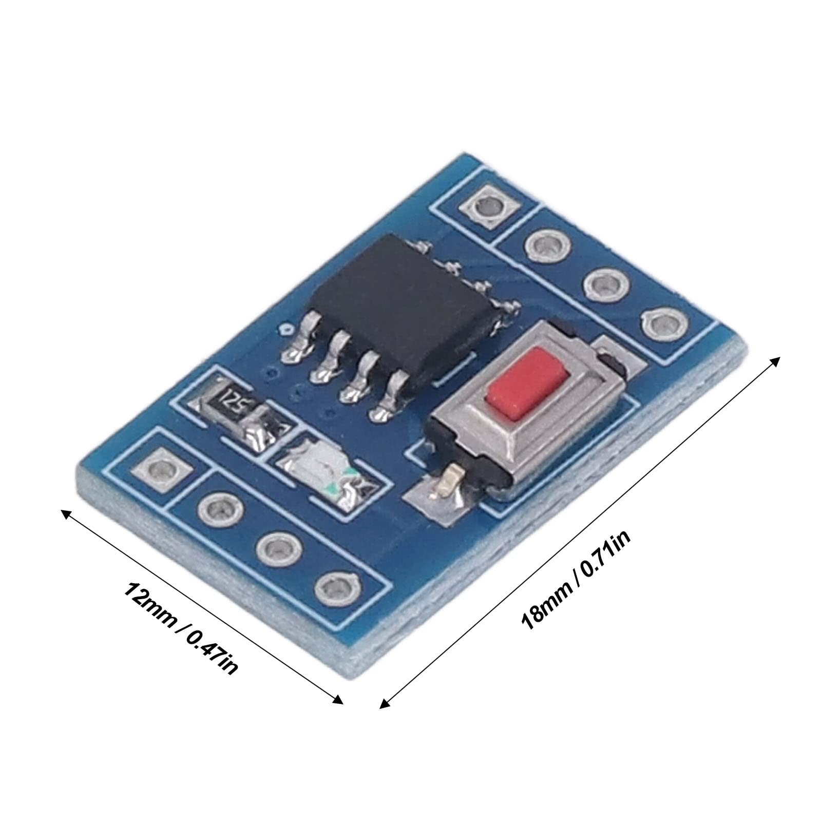 MCU Development Module, Microcontroller Board STC15W204S 4 Sets Wide Application Good Control for Experiment