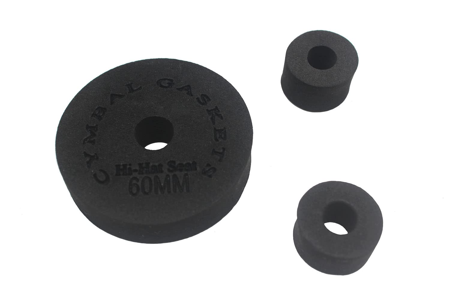 Jiayouy 3pcs Soft Foam Hi Hat Cymbal Seat and Clutch Washer for Drum Set Accessories