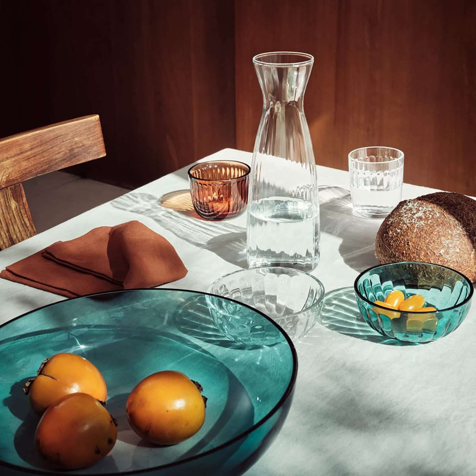 Iittala 1054942 Rami Bowl Plate, 1.2 fl oz (0.36 L), Clear