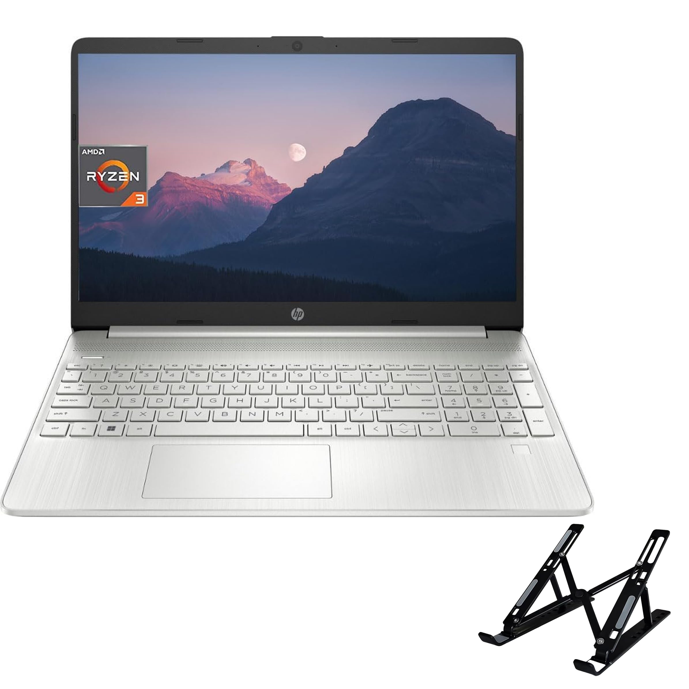 HP 2023 Newest Laptop, 15.6 Inch Display, AMD Ryzen 3 5300U(4-core) Processor, 32GB RAM, 1TB SSD, AMD Radeon Graphics, Numeric Keypad, USB Type A&C, WiFi, Bluetooth, Windows 11 Home