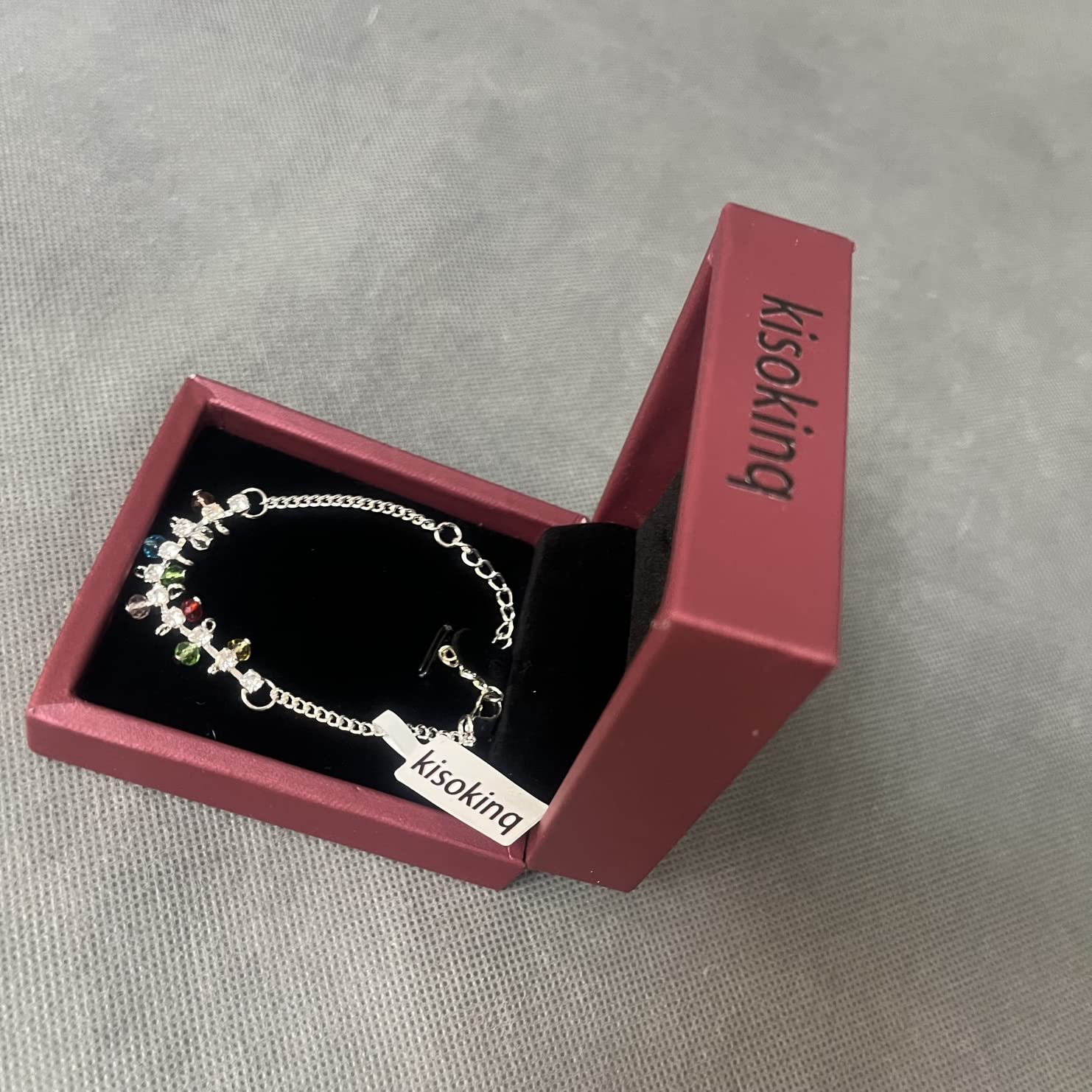 kisokinq Bracelets for Women,, Shiny Finish, Adjustable Pull Chain Bracelet for Women, Size Can be Adjusted at Will