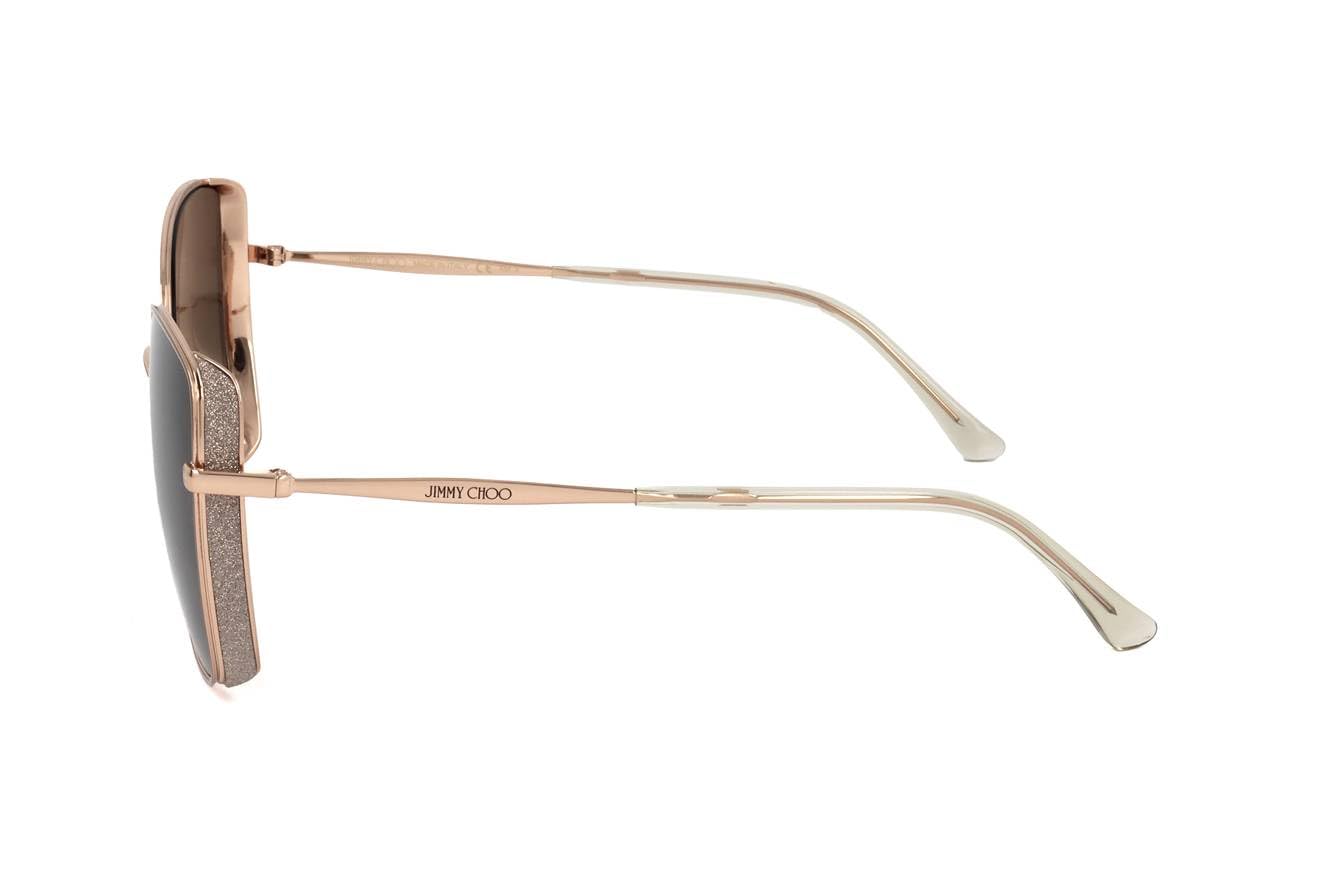 Jimmy Choo ALEXIS/S Rose Gold/Brown Shaded 59/18/145 women Sunglasses