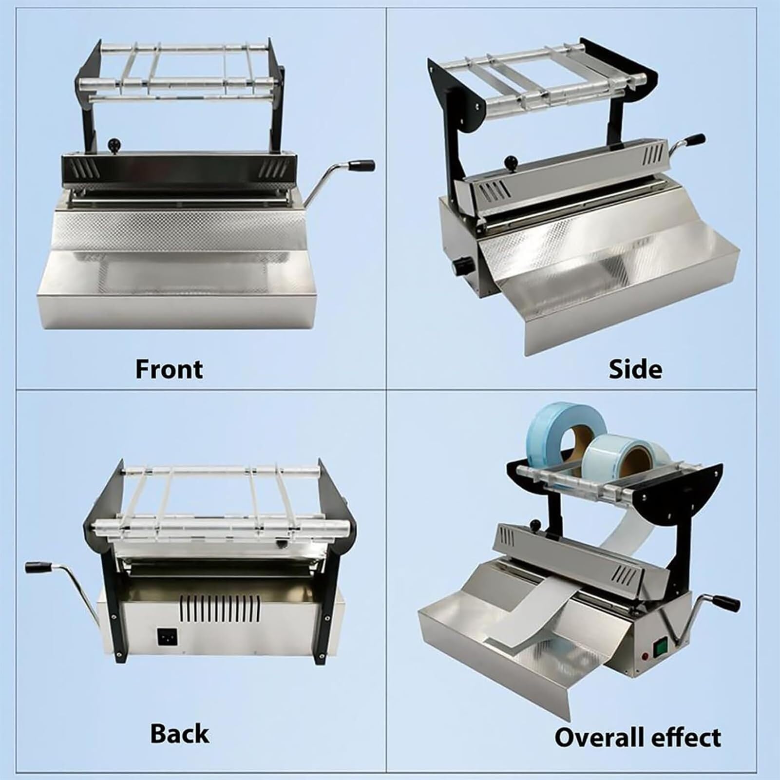 LKXNEW Heat Sealer, Medical Sealer, Rotary 6-Speed Temperature Adjustment, High Sealing Efficiency, Suitable for Clinics