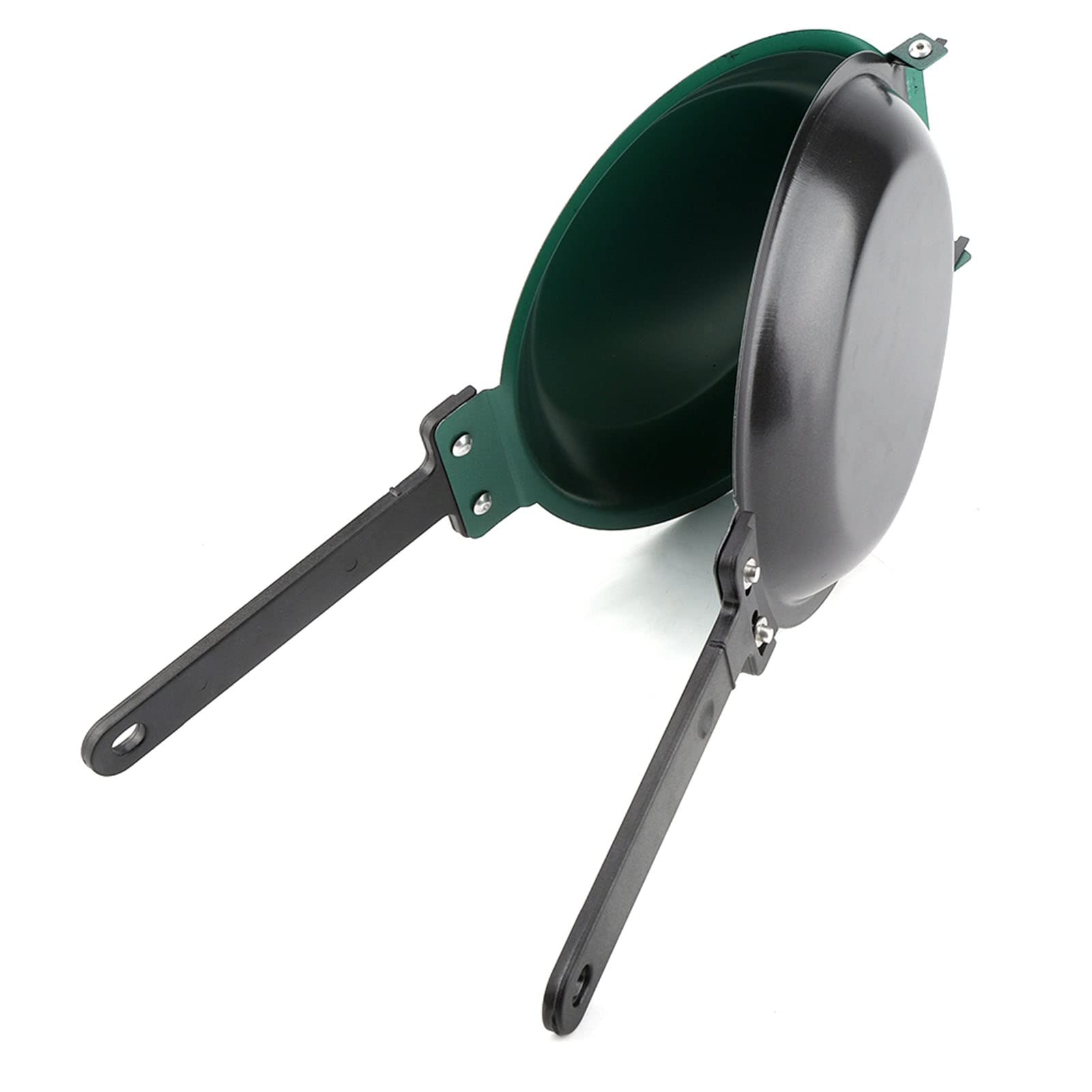 nikusaz Double Side Steel Coating Flip Frying Pan,Durable Pancake Maker, Non-Stick Household Kitchen Cookware for Home Kitchen