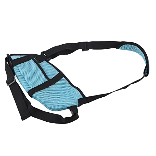 Kids Arm Sling Shoulder Support, Mesh Adjustable Arm Support Strap with Storage Space for Stabilise Arm, Injury Recovery, Shoulder Dislocations