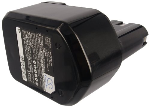KRADOX 12v Compatible with Battery Hitachi EB1214S, EB1215, EB1220BL, EB1220HL DS10DTA, DS10DVA, DS12DM, DS12DM2, DS12DV, DS12DVB, DS12DVB2, DS12DVB2KS, DS12DVF