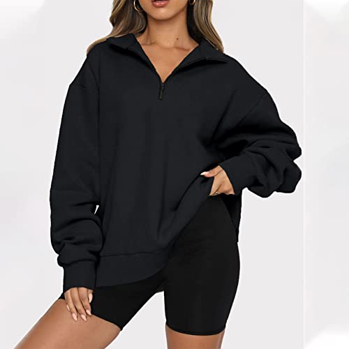Lmzaren Fall Outfits for Women 2022 Pull Over Sweatershirt Women with Pockets Womens Pullover Hoodie Womens Sweaters