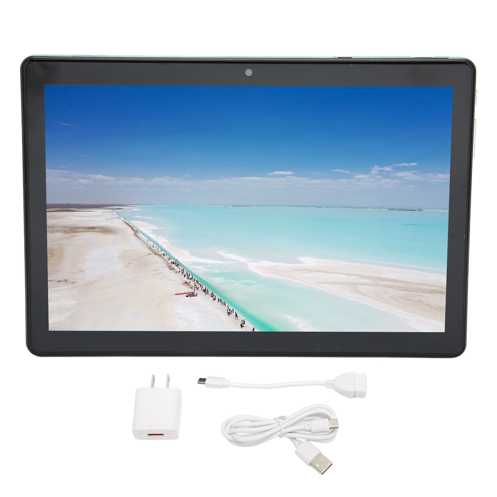 Hilitand 10.1in Tablet for, 3GB RAM 64GB ROM 5MP 8MP Dual Camera 5000mAh Tablet PC Supports 5G Dual Frequency WiFi, BT, GPS, Storage Expansion