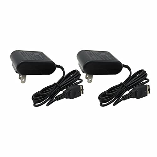 Jamal 2 pcs Wall Charger Power Adapter Fits for Nintendo DS Game Boy Advance GBA SP NTR-002
