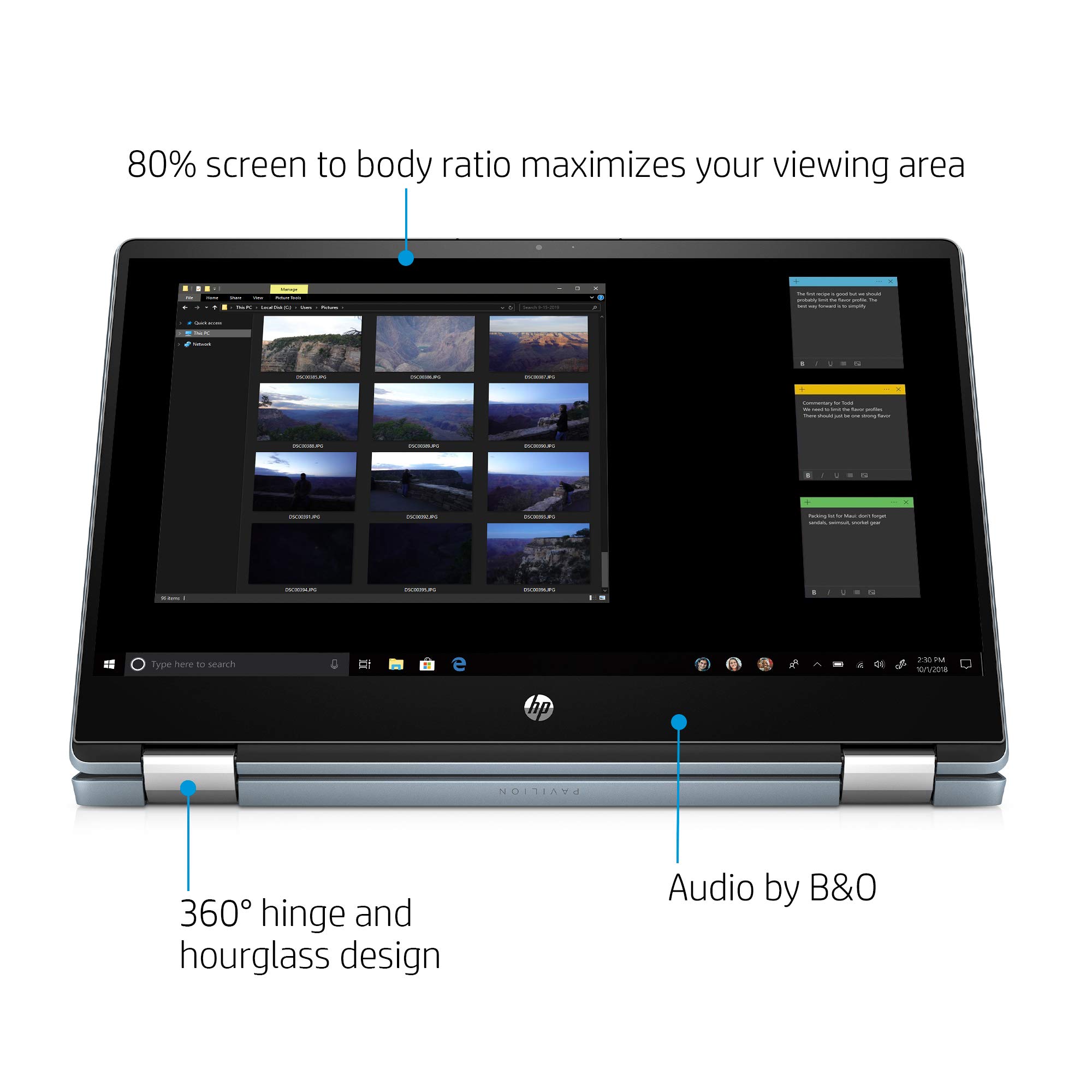 HP Pavilion 14" FHD IPS Touch Screen Student and Family Laptop, Intel Core i5-1035G1, WiFi 6, Google Classroom, 32GB DDR4 RAM, 1024GB SSD, Bundle with Stylus Pen, Windows 10, Cloud Blue