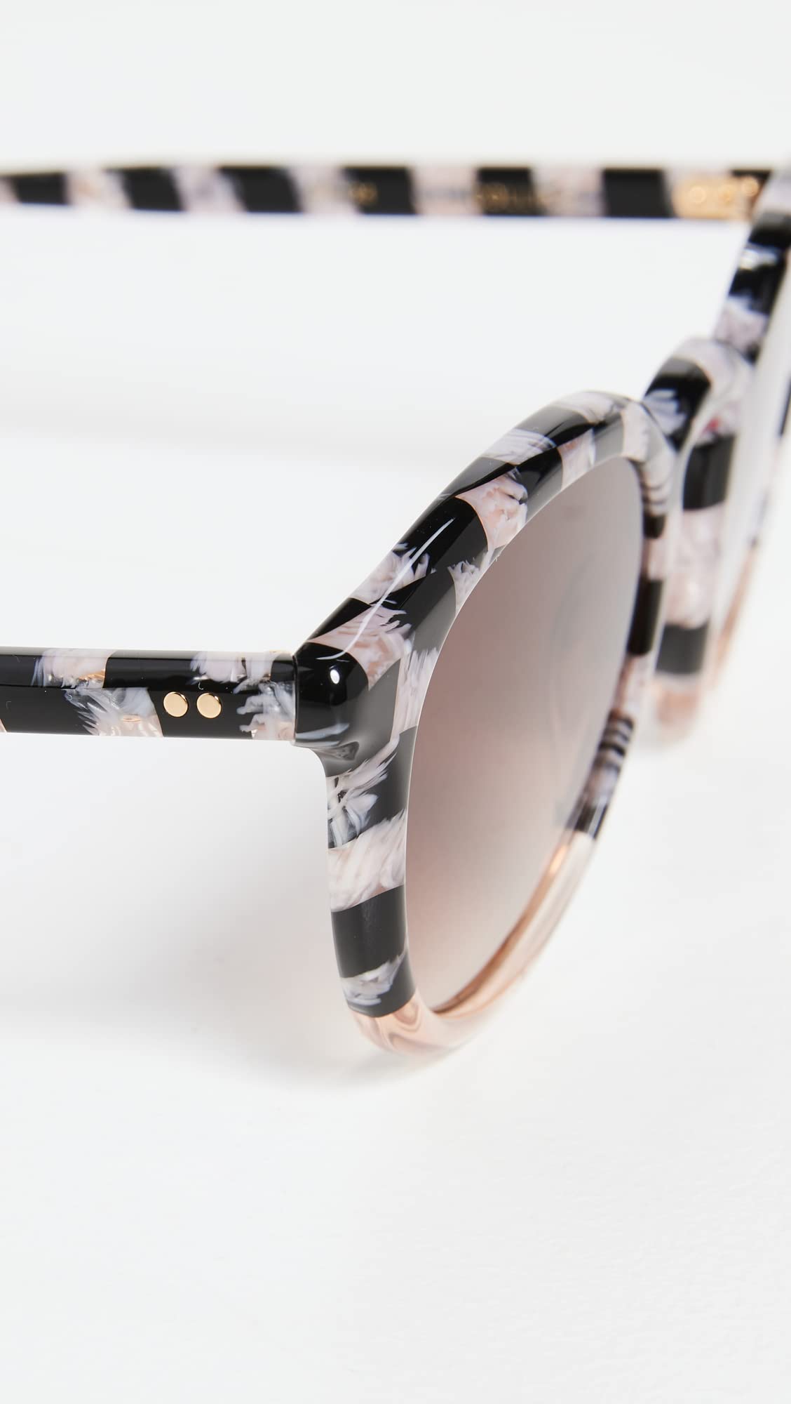 Krewe Women's Collins Harlequin To Petal Sunglasses, Harlequin to Petal, Brown, Print, One Size