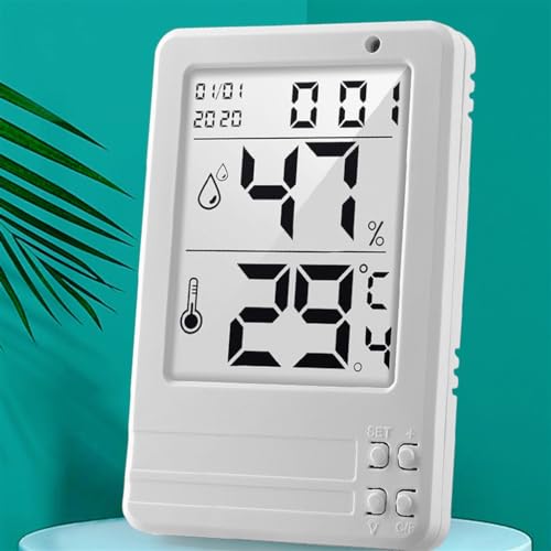 LNYHLXS Intelligent Automatic Luminous Backlight Luminous Electronic Digital Temperature and Humidity Meter