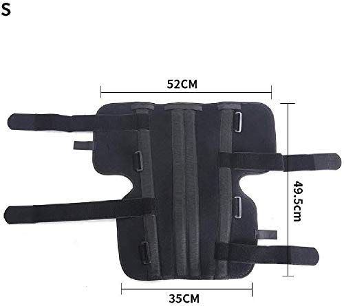 Knee Brace Knee Brace Wrap Support, Medical Immobilizer Knee Support Orthopedic Guard Protector for Knee Fracture Ligament Relaxation, Meniscus Injury (Size : C(Large))