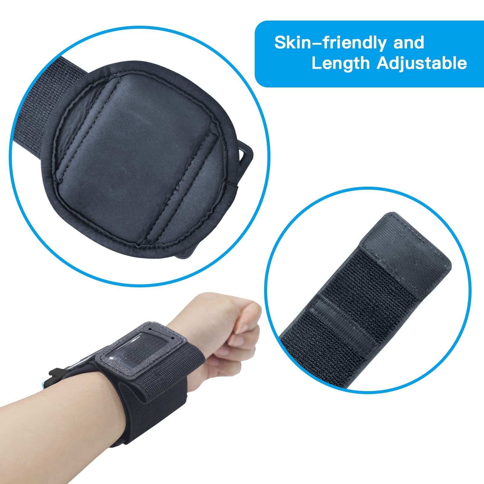JOYTORN [2 Pack] New Upgrade Just Dance 2022 Wristband and Switch Sports Leg Strap, 2 in 1 Joypad Straps Compatible with Switch/Switch Oled