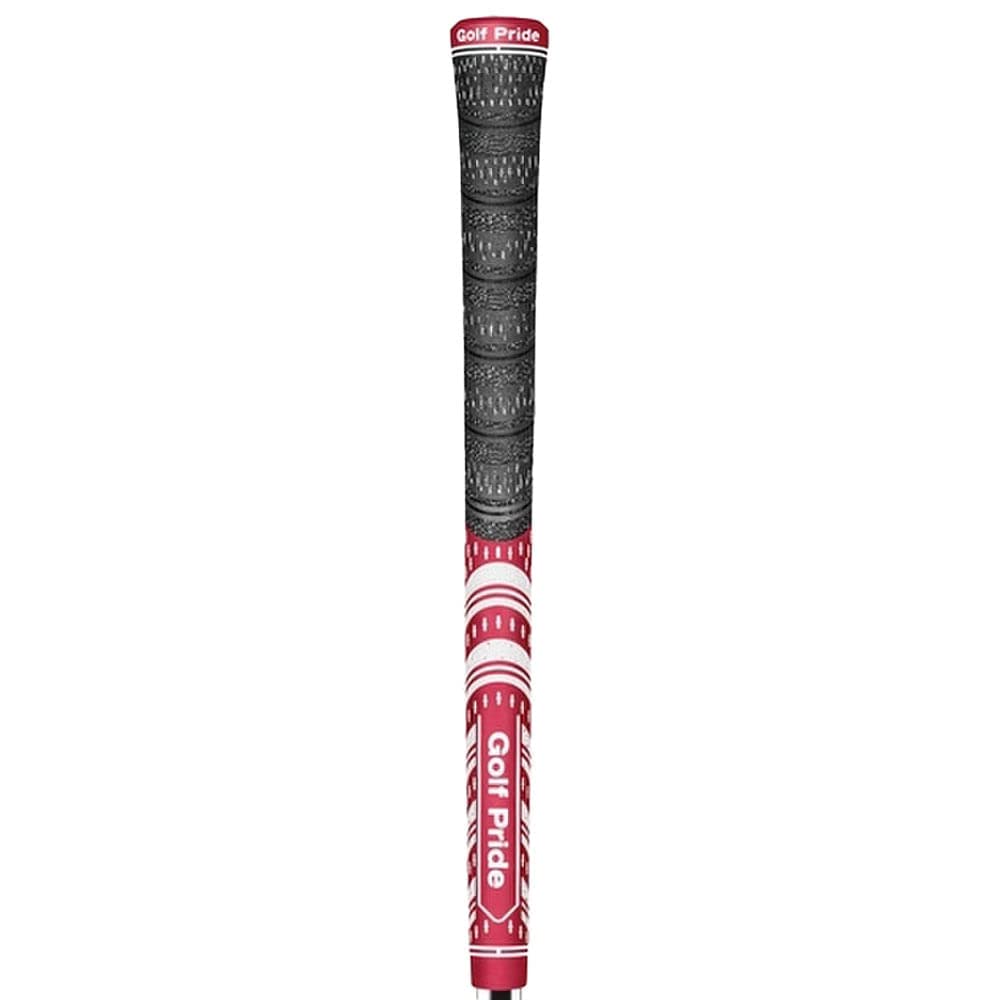 Golf Pride MCC Multi Compound Teams Golf Grip (Dark Red/White)