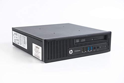HP EliteDesk 800 G1 Ultra Small Form Desktop PC, Intel Quad Core i5-4590S up to 3.7GHz, 16G DDR3, 512G SSD, WiFi, BT 4.0, Windows 10 64 Bit-Multi-Language Supports English/Spanish/French(Renewed)