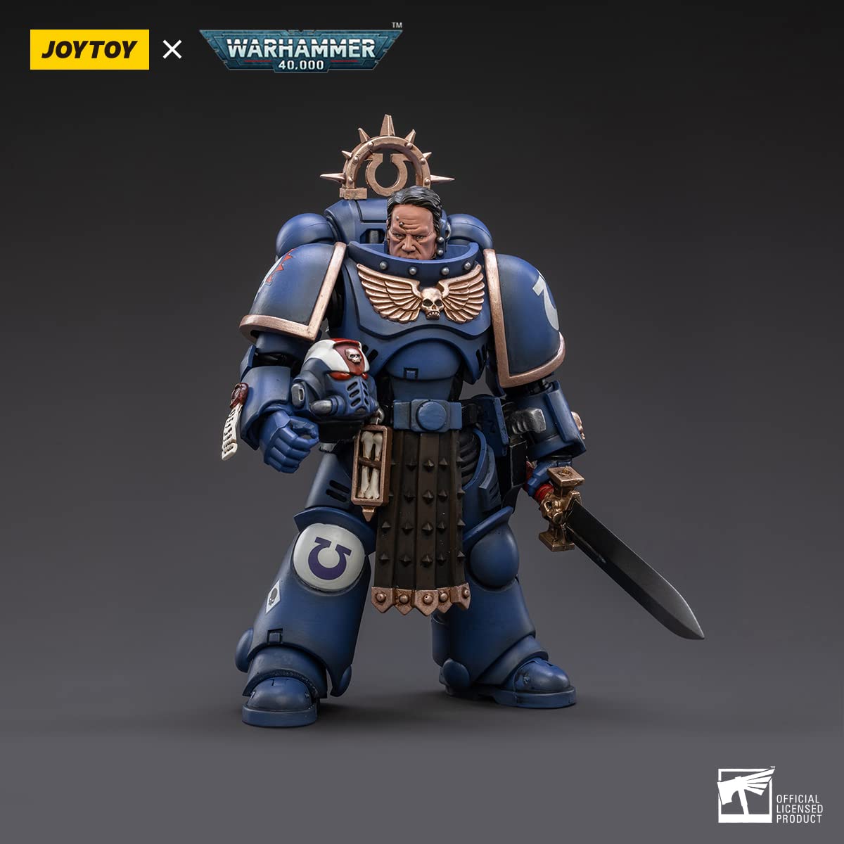 JoyToy Warhammer 40K 1/18 Action Figure Mecha joy toy Model Toys Ultramarines Primaris Lieutenant Amulius