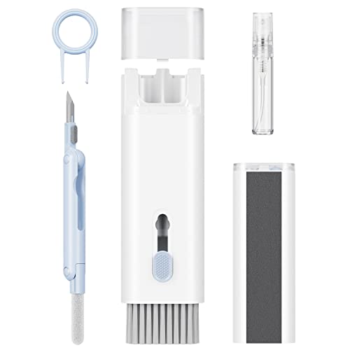 Keyboard Cleaner, Hyashee Cleaner Kit for Airpods Pro 1 2 3 Multi-Function [7 in 1] Cleaning Kit for Earphone, Smartphones, Tablets, Laptop, Keyboard