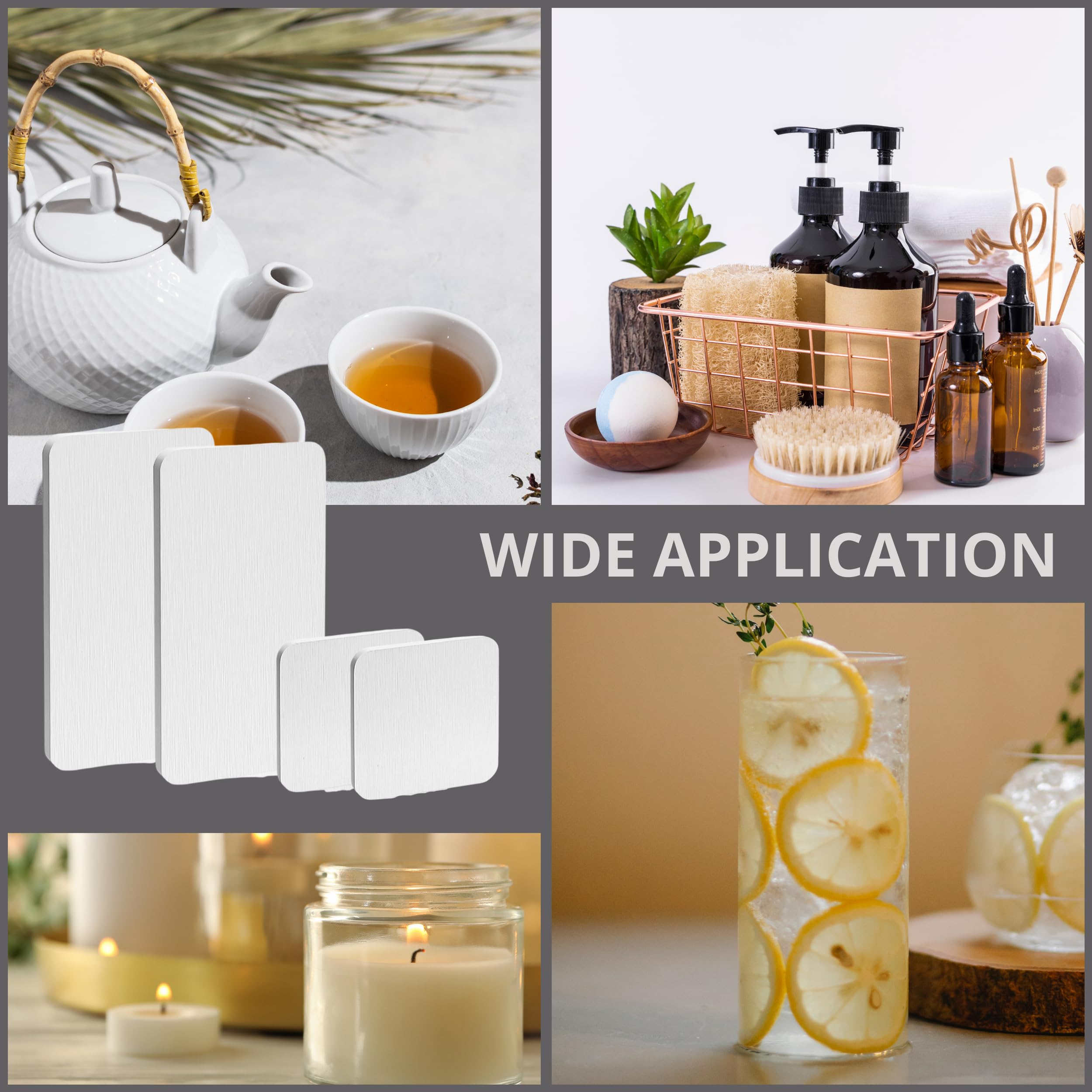 Pack of 4 Water Absorbing Stone Trays β White Fast Drying Stone Coasters for Bathroom & Kitchen Decorative Coasters Stone Diatomaceous Earth Bathroom Trays Ideal for Cups Hand Soaps Plants