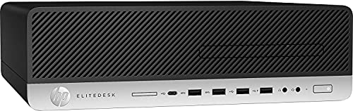 HP EliteDesk 800 G3 SFF Desktop Intel i7-6700 UP to 4.00GHz 32GB DDR4 New 1TB NVMe M.2 SSD Built in WiFi BT Dual Monitor Wireless Keyboard & Mouse Support Win10 Pro (Renewed)