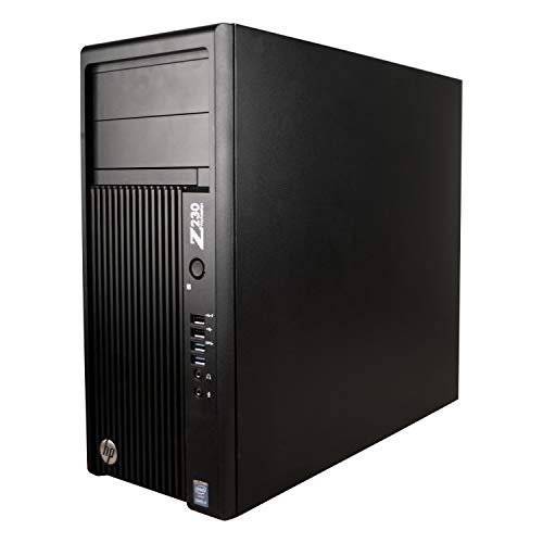 HP Workstation Z230 Tower Desktop, Intel Quad Core i7-4790 up to 4.0GHz, 16G DDR3, 1T, WiFi, BT 4.0, DVD, Windows 10 64 Bit-Multi-Language Supports English/Spanish/French(Renewed)