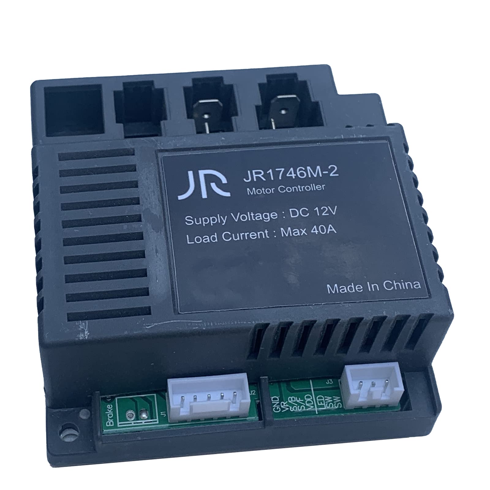 JR1746M-2 12V Control Box Receiver Without Remote Control, Accessory Receive Controller Signal Install Children's Electric Ride on Kids Car Replacement Parts