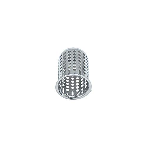Junior Basket Strainer Stainless Steel Strainer Basket, 2.25 Inch Deep Flange Replacement Strainer with Handle