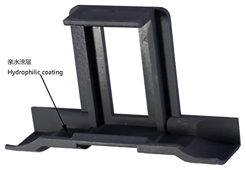 HZLH ( 20pcs ) Solar Panels Water Drained Away Clip,Auto Remove Stagnant Build-up Near The Panel Edges,Plastic Clip to Clear rainwater and Other Debris (50mm), Black