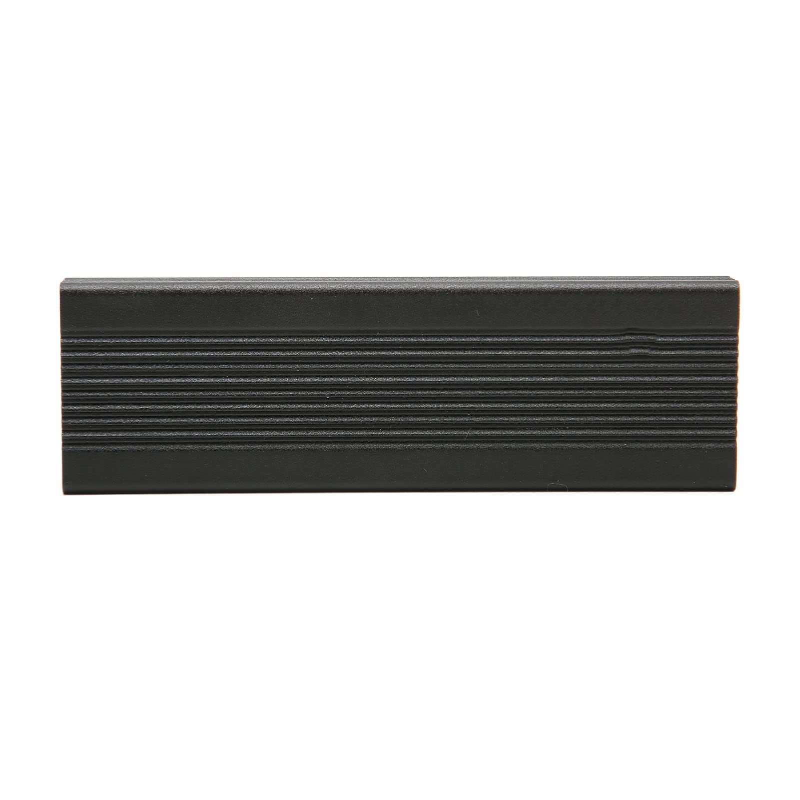 M.2 NVME SSD Enclosure, Slim Design Dual Protocol High Speed 10Gbps SATA SSD Enclosure Plug and Play for 2260mm (Black with C Cable)