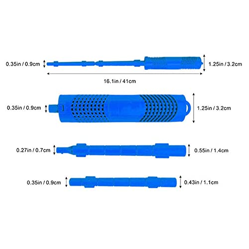 Joepoe SPA Mineral Stick,Hot Tub Stick Parts with 4 Months Lifetime Cartridge Universal for Hot Tub&Pool (Blue,3-Pack)