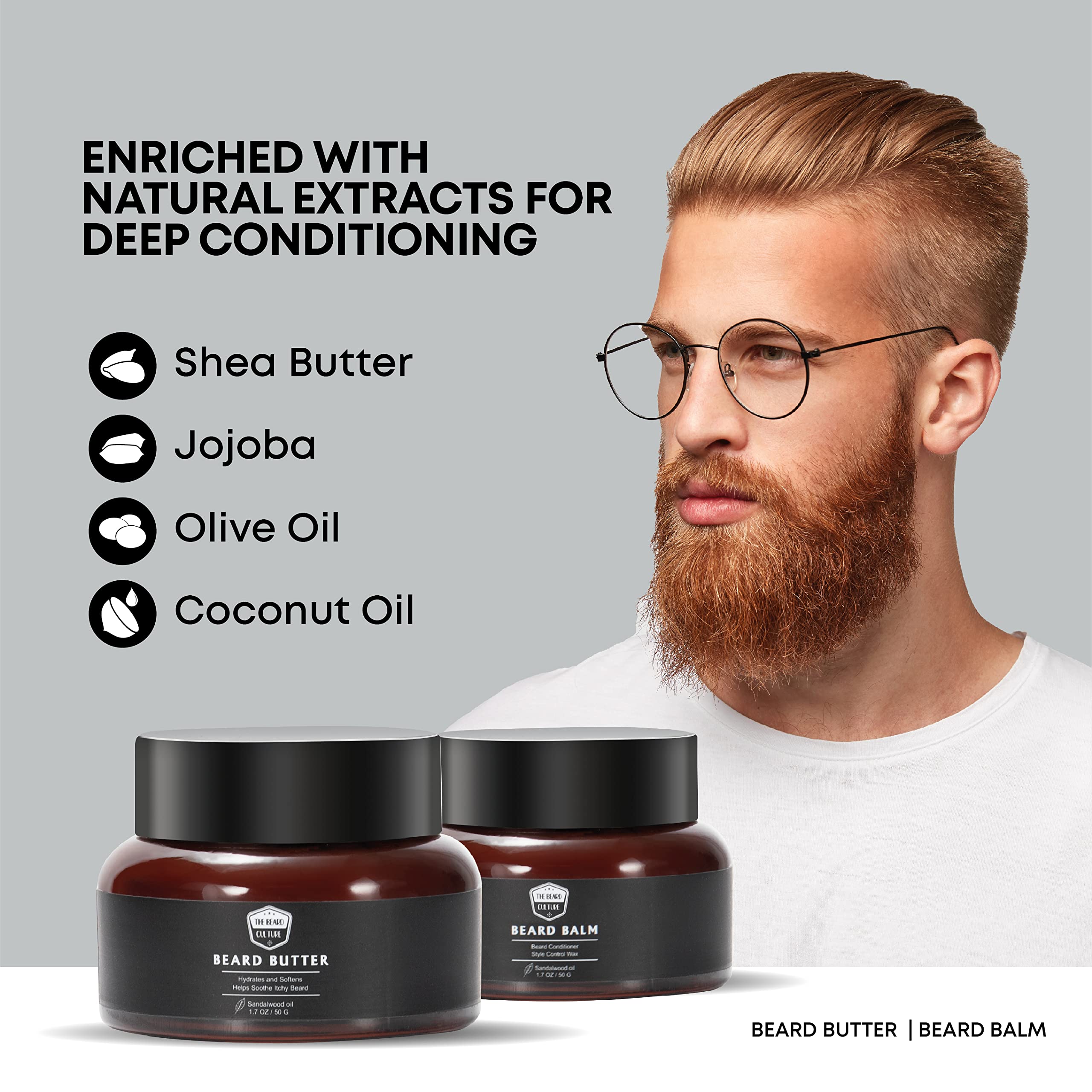 Mens Grooming & Beard Kit | Beard Trimmer & Combo Set with Face Cleaner Kit & Body Wash | Natural Ingredients for Barber-Quality Care | Beard Grooming Kit & Moisturize Set | Ideal Gifts For Men