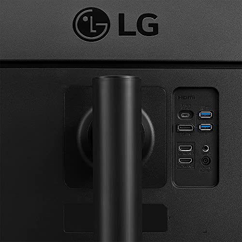 LG 34WP85CN-B 34" Curved 21:9 UltraWide QHD (3440x1440) IPS Display PC Monitor Bundle with Deco Gear Wired Gaming Mouse and Deco Gear Large Extended Pro Gaming Mouse Pad